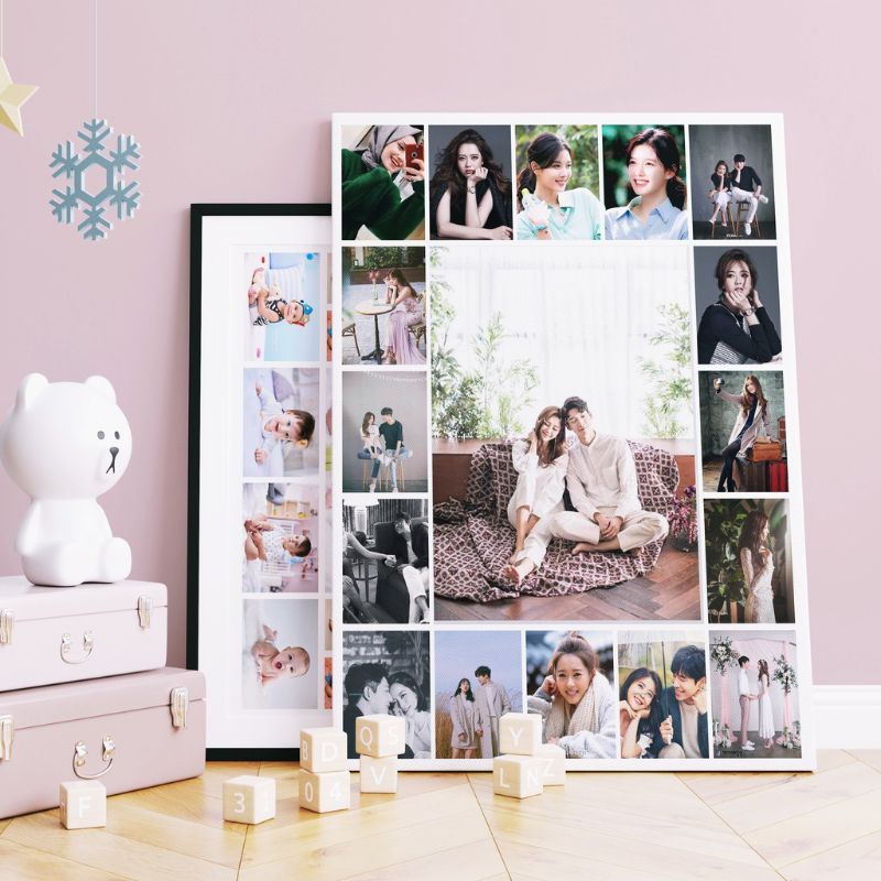 Jual poto bingkai papan mdf ukuran 30x40/papan mdf 20r/bingkai papan ...