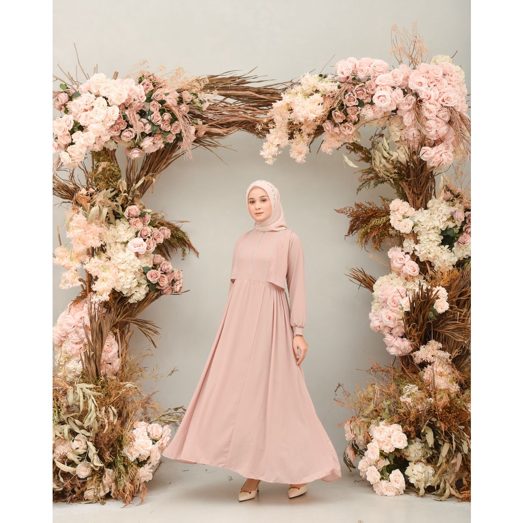 Jual Falisha raya dress | gamis hari raya | dress idul fitri | Shopee ...
