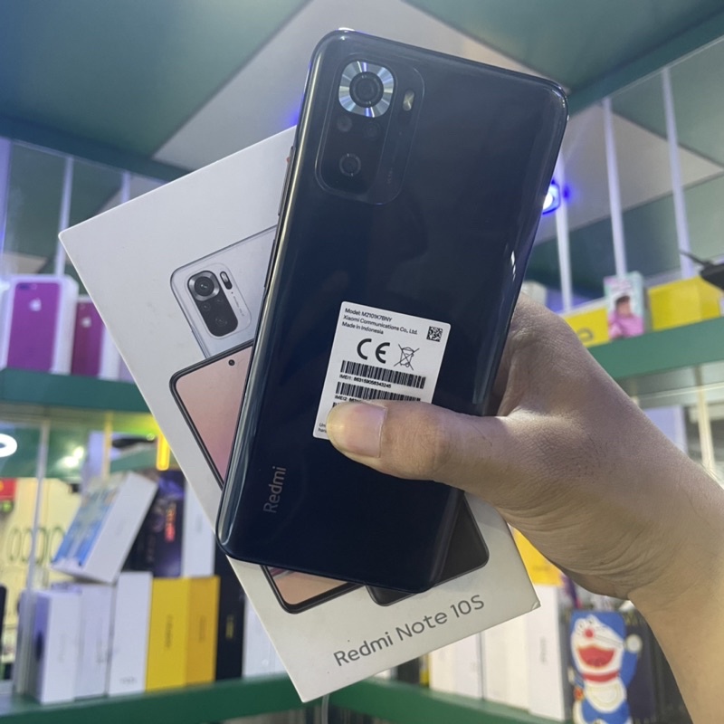Jual redmi note 10s ram 6gb internal 128gb second fullset bekas pakai ...