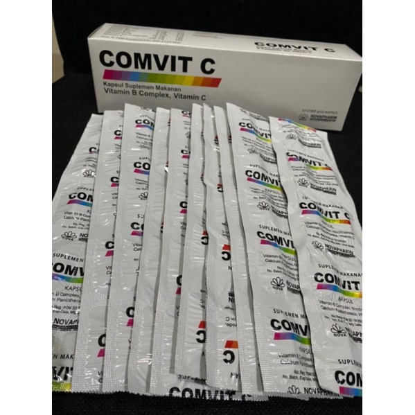 Jual COMVIT C VITAMIN 1 STRIP (10 pcs) | Shopee Indonesia