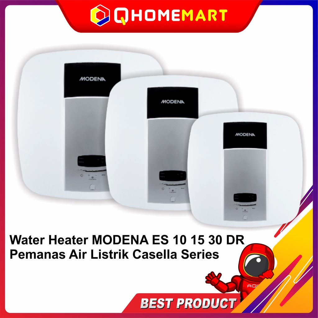 Jual Water Heater MODENA ES 10 15 30 DR Pemanas Air Listrik Casella ...