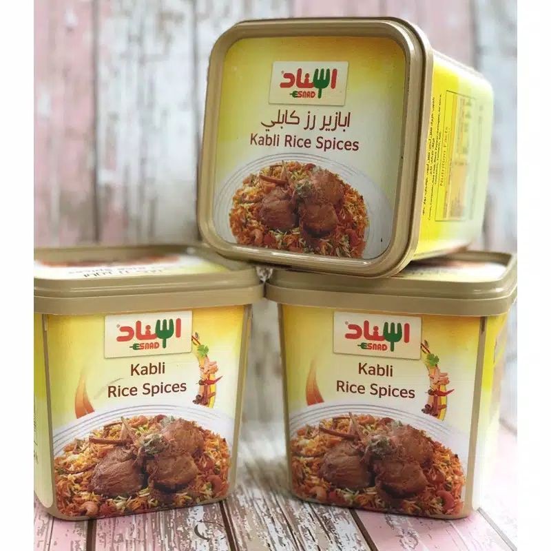 Jual Esnad Kabli Rice Spices Bumbu Nasi Kebuli asli Saudi 200 Gram ...