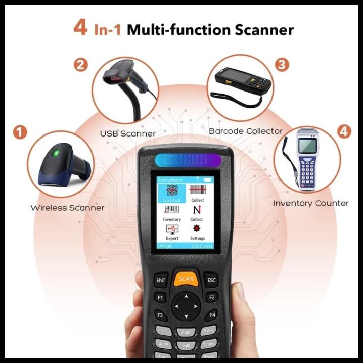 Jual Pdt Pda Scanner Barcode ( Mini Data Collector) H5 2D | Shopee ...