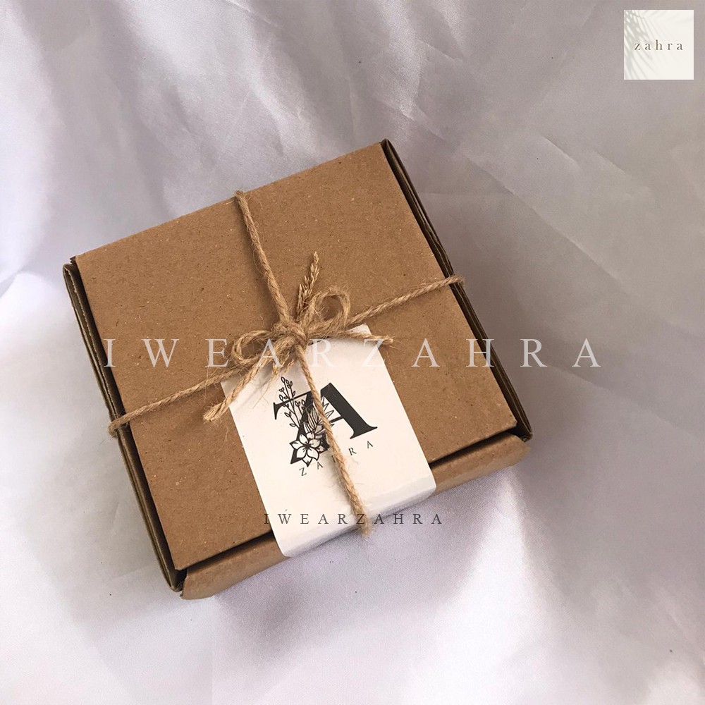 Jual GIFT BOX - kado ulang tahun bungkus hadiah packaging ultah rustic ...