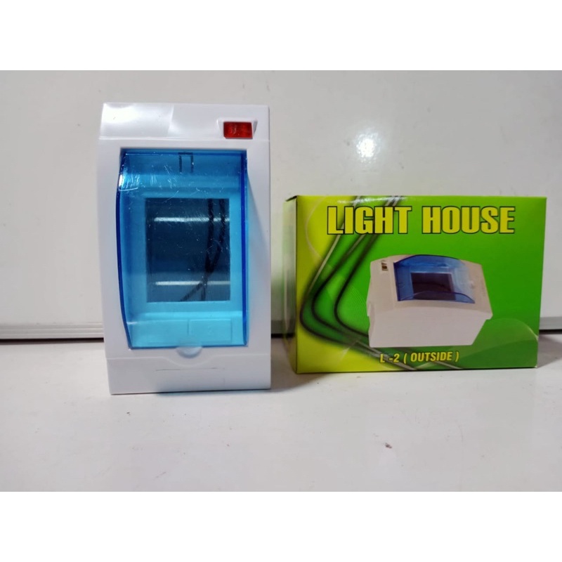 Jual Rumah Box MCB 2 Group Kaca Light House Outbow Inbow Transparan ...