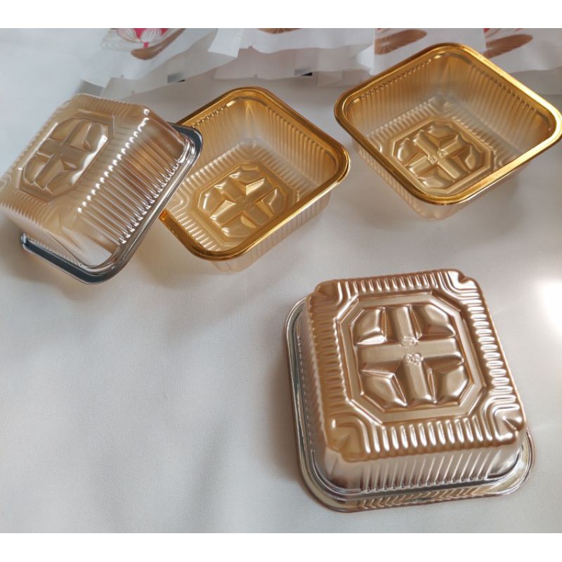 Jual Mika moon cake case golden diameter 7cm (12pcs) | Shopee Indonesia