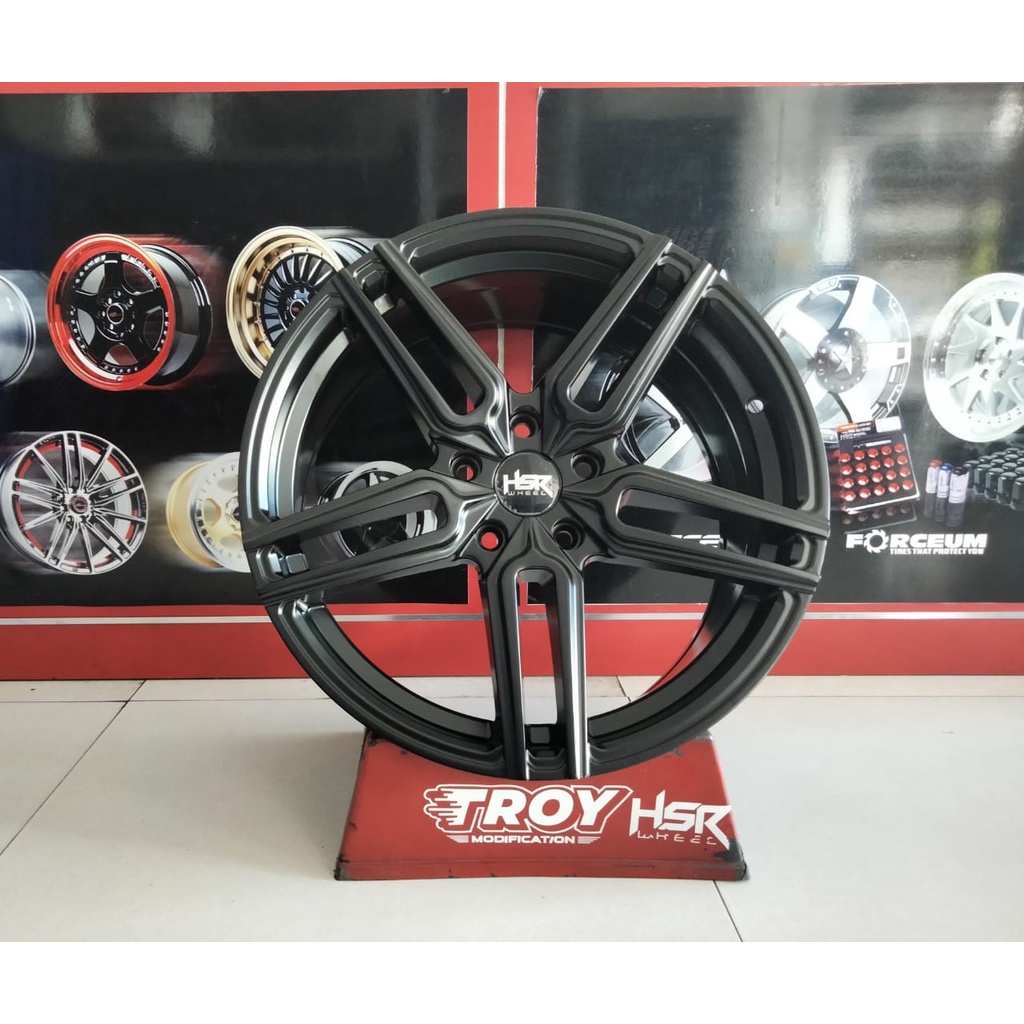 Jual Velg Mobil Racing HSR GEMS 5350 Lubang 5 Xpander CRV HRV Civic ...