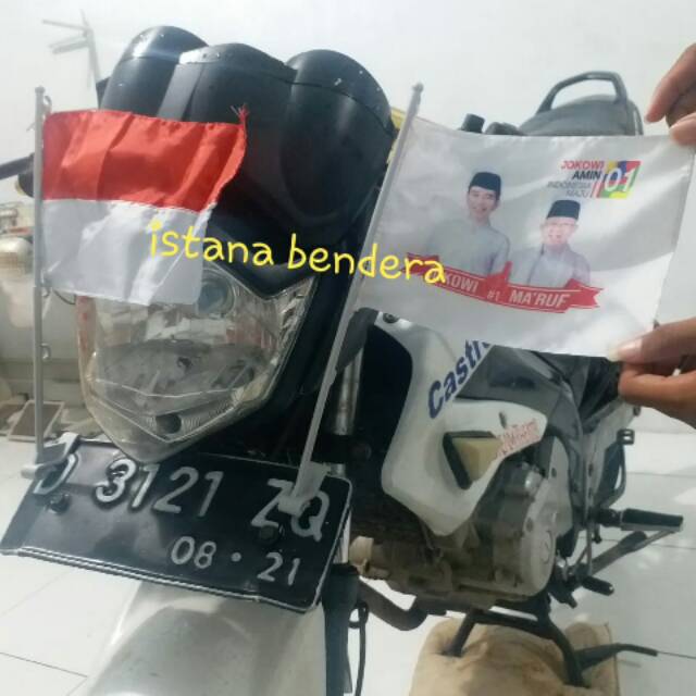 Jual Tiang bendera mini capres (ready) | Shopee Indonesia