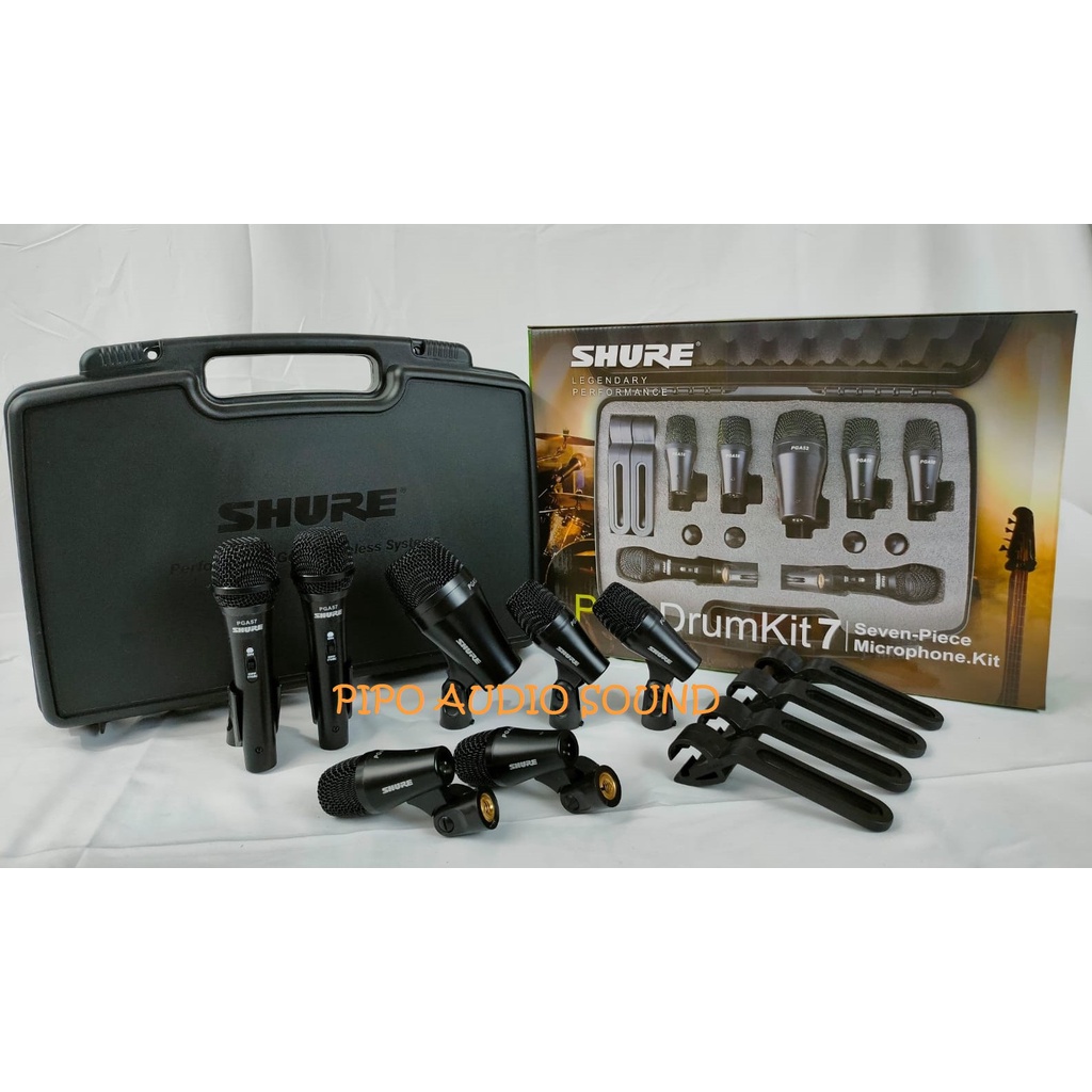 Jual MIC DRUM SHURE PGA KIT /PGAKIT7 PGA7 SU | Shopee Indonesia