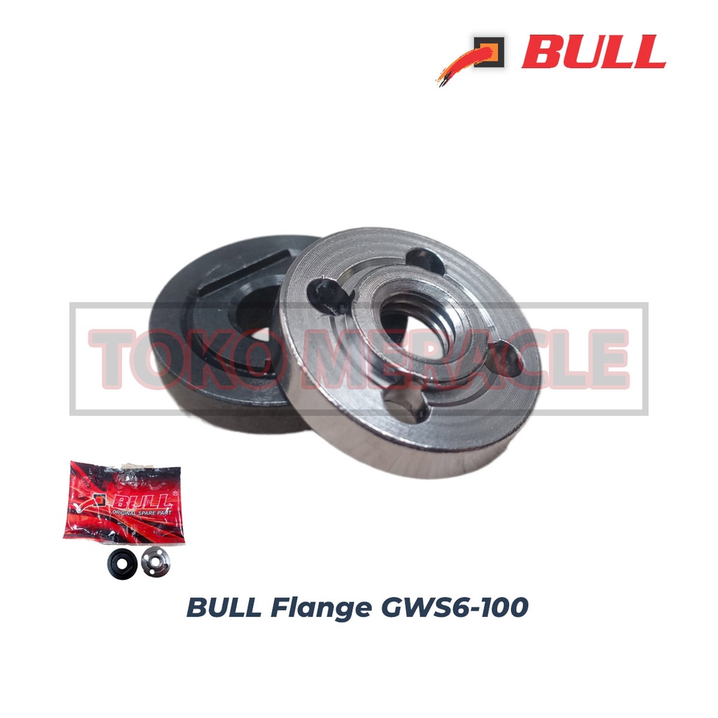 Jual Bull Flange GWS6-100 - Lock Nut Frange Pengunci Mesin Gerinda ...