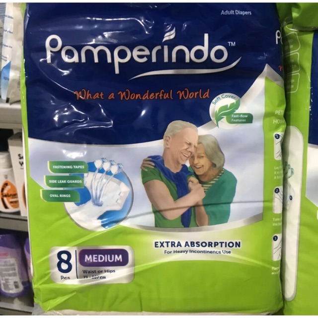 Jual Pamperindo Popok Dewasa M8 | Shopee Indonesia