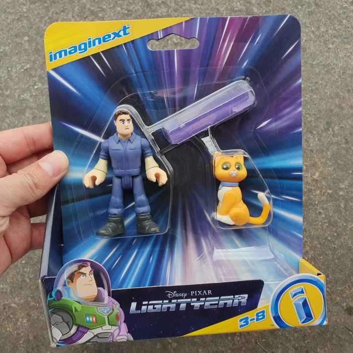 Jual fisher price disney pixar lightyear buzz lightyear & sox | Shopee ...