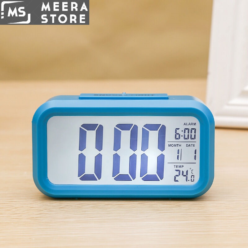 Jual Jam Meja LCD dengan Alarm / Digital Clock WIth Alarm / Jam Weker ...