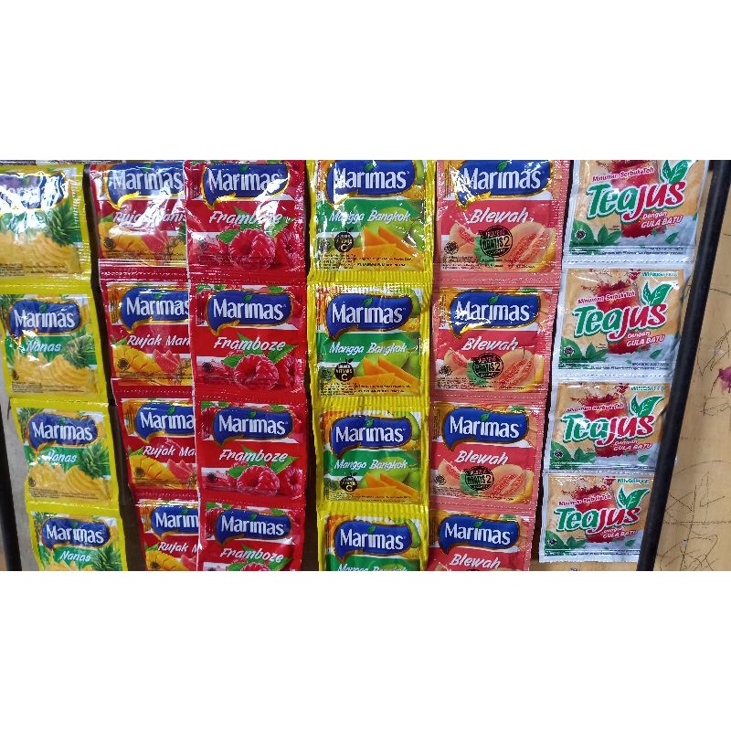 Jual MARIMAS MINUMAN SERBUK (1 RENCENG ISI 10) | Shopee Indonesia