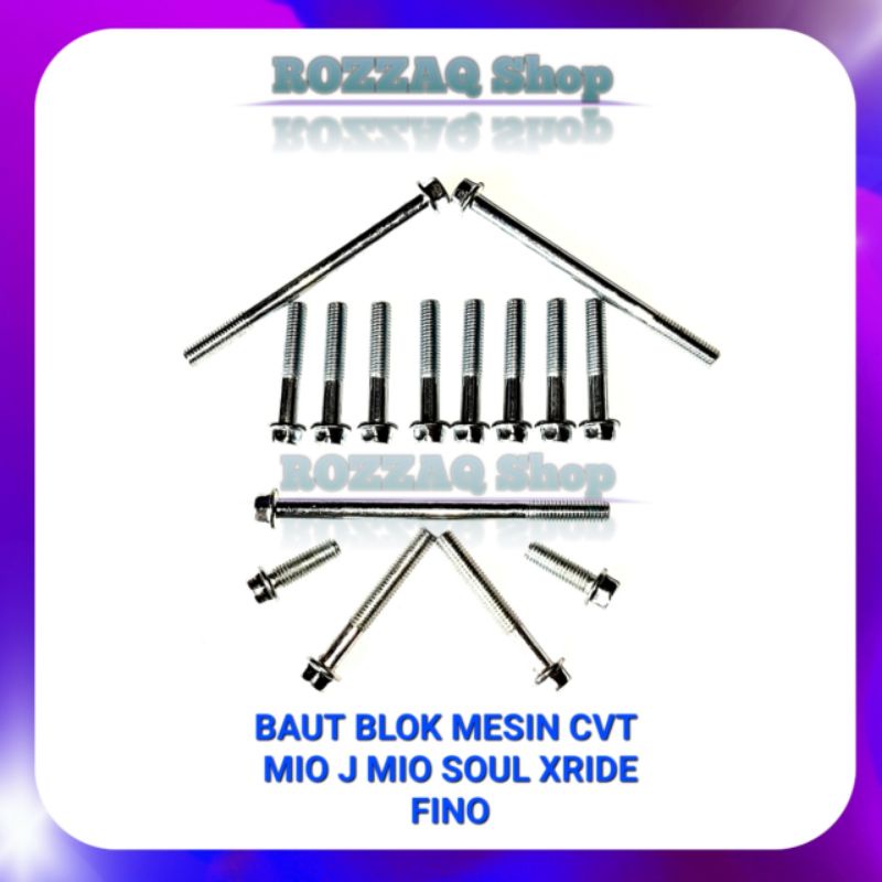 Jual BAUT BLOK CVT MIO J BAUT BLOK MIO M3 MIO SOUL XEON XRIDE 125 FINO ...