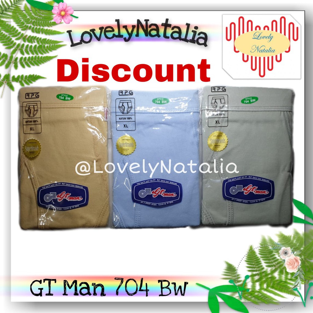 Jual {LOVELYNATALIA} Celana dalam pria GT-Man / CD GT Man / Pakaian ...