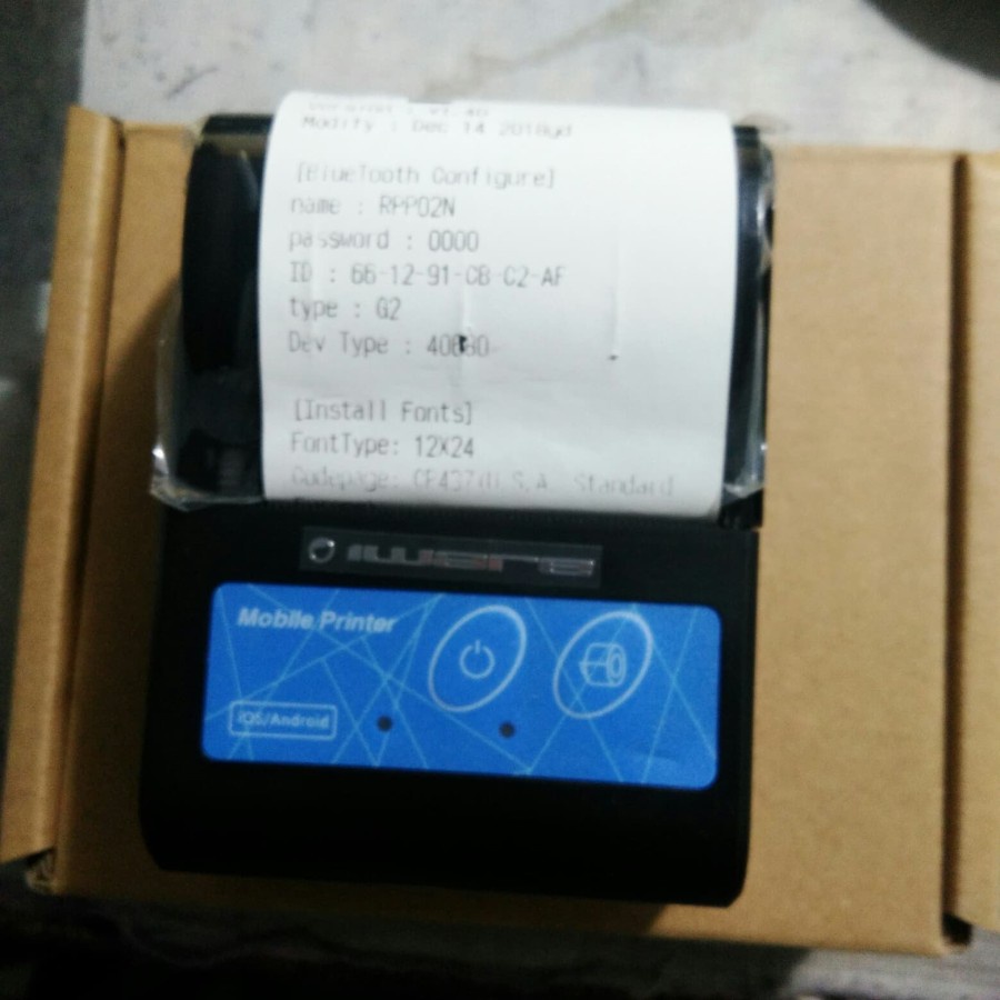 Jual Printer Mobile C58MP Mini Printer Thermal (Bluetooth) | Shopee Indonesia
