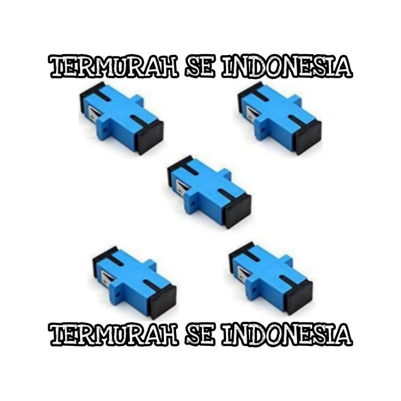 Jual Adaptor Barrel Adapter Barel Sambungan Connector FO Konektor Fiber ...