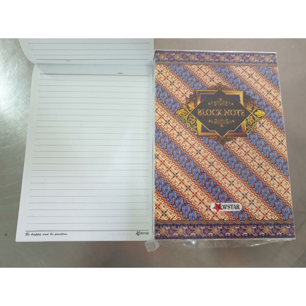 Jual BLOCK NOTE NEWSTAR A5 BATIK | Shopee Indonesia