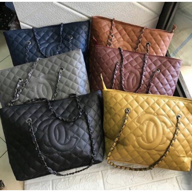 Jual TOTE BAG CHANEL BESAR EMBOS TOTEBAG--g.k-- | Shopee Indonesia