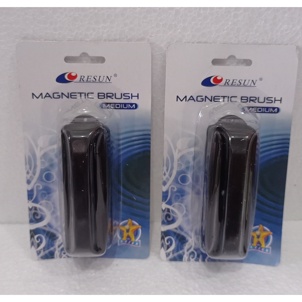 Jual Magnet Pembersih Kaca Akuarium / Resun Magnetic Brush Besar ...