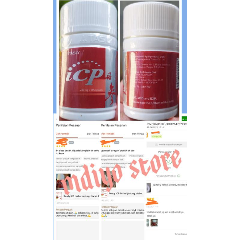 Jual Icp herbal obat jantung stroke san diabet ori | Shopee Indonesia