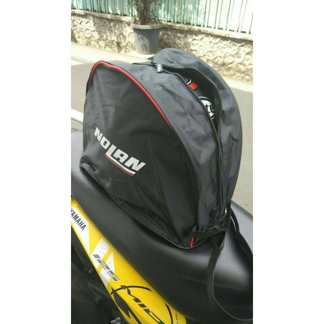 Jual HELM-JARING-TAS- HELMET BAG NOLAN/XLITE ORIGINAL -TAS-JARING-HELM ...