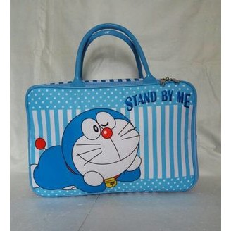 Jual Unik Travel bag tas travel tas koper kanvas doraemon dora emon ...