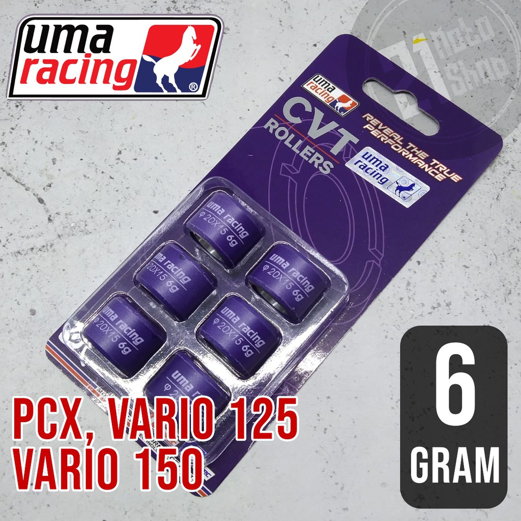 Jual Roller UMA Racing V3 20x15 6 gram PCX Vario 125 150 ADV Genio 6gr ...