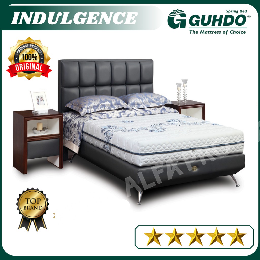Jual Kasur Springbed Guhdo Spring Bed Full Latex Indulgence | Shopee ...