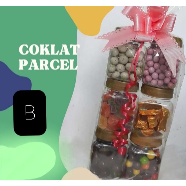 Jual Parcel coklat dan permen isi 6 toples - parcel lebaran - parcel ...