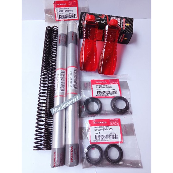Jual As shock depan+per shock+seal shock+oil shock Supra x 125 karisma ...
