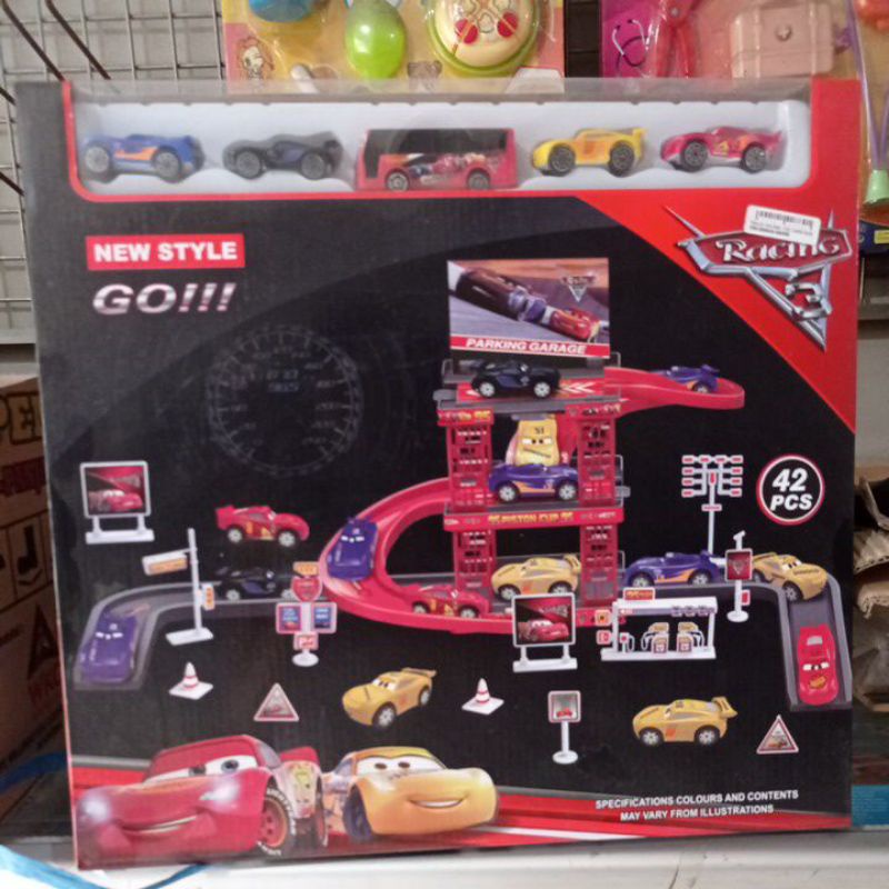 Jual MAINAN CARS NEW PARKING GARASI 42PCS | Shopee Indonesia