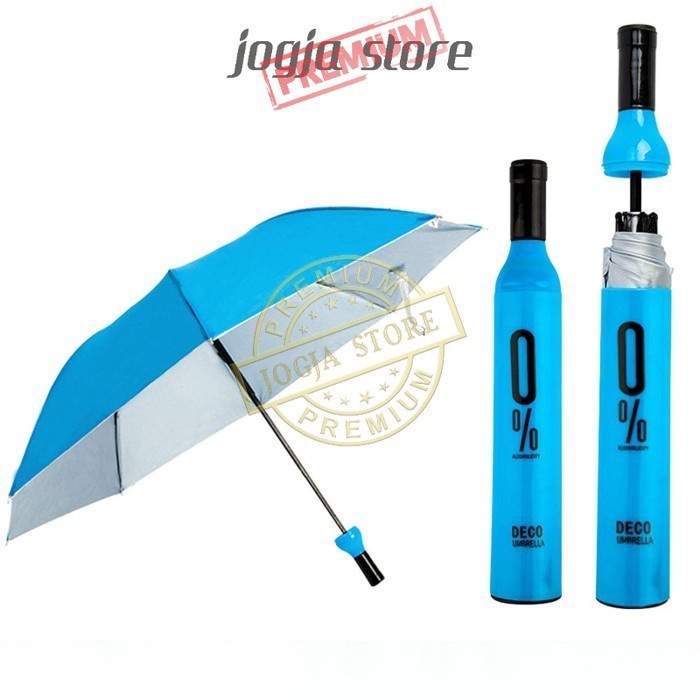 Jual Payung Lipat Model Botol Wine Payung Unik Portable Payung UV ...