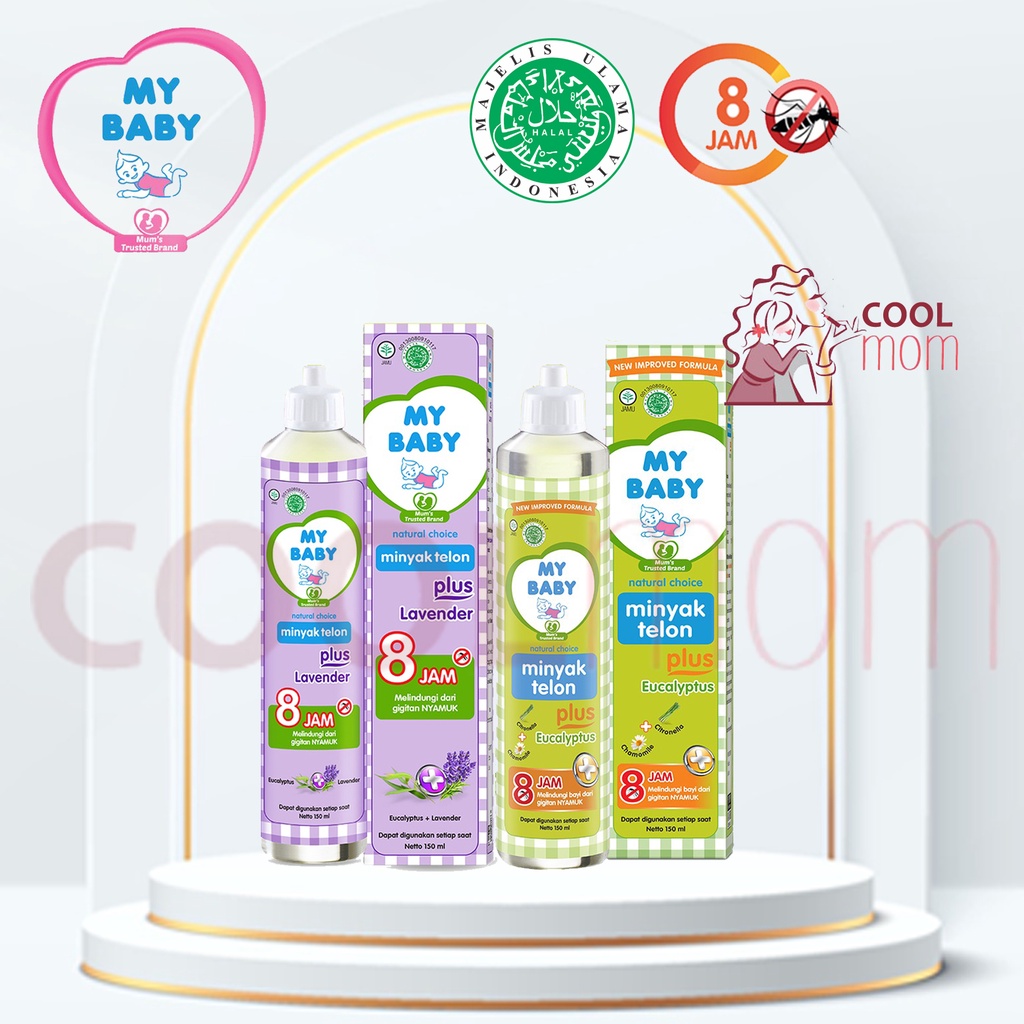 Jual MY BABY Minyak Telon 60ml, 90ml, 150ml 8jam anti nyamuk lavender ...
