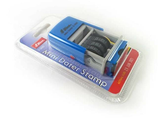 Jual Stempel Tanggal / Dater Otomatis Shiny S300 S 300 ( Mini Dater ...
