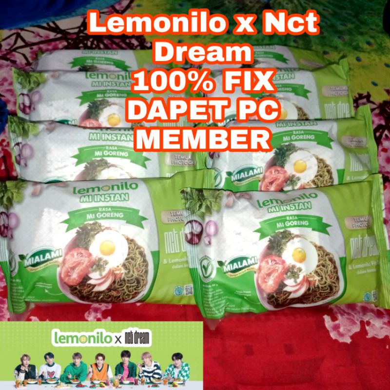 Jual Lemonilo X NCT Dream fix dapat PC Photocard NCT (BISA PILIH MEMBER ...