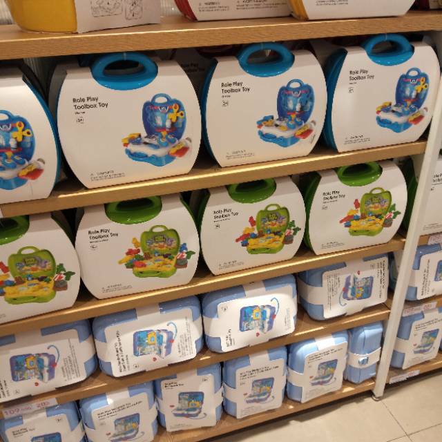 Jual Role play toolbox miniso 4 warna | Shopee Indonesia