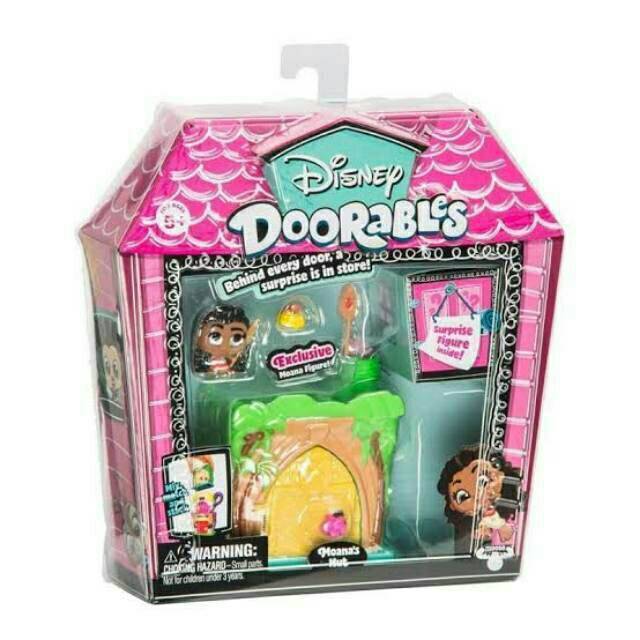 Jual Disney Doorables Moana's Hut Include Surprise Figure Inside By ...