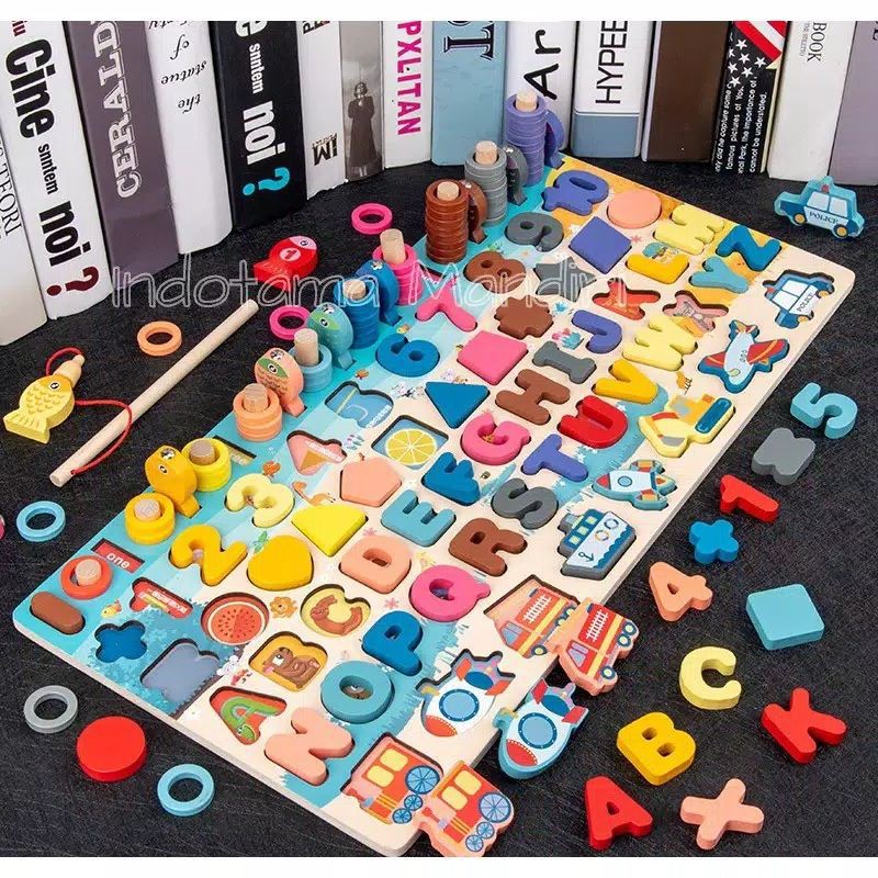 Jual 7 in 1 PUZZLE - MAINAN EDUKASI ANAK - PUZZLE ANAK | Shopee Indonesia