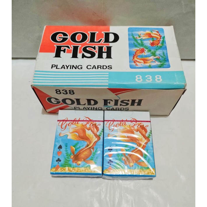 Jual Remi gold fish playing cards isi 12 pcs | Shopee Indonesia