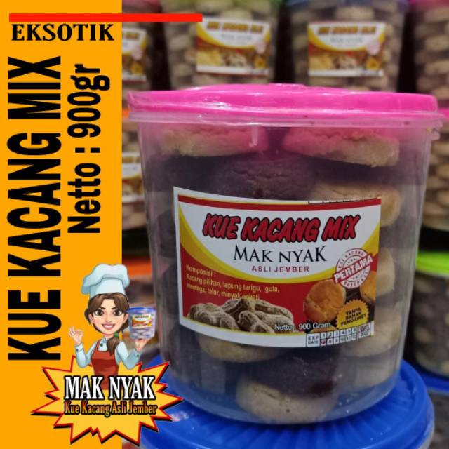 Jual Kue Kacang Mix 900gr | Shopee Indonesia