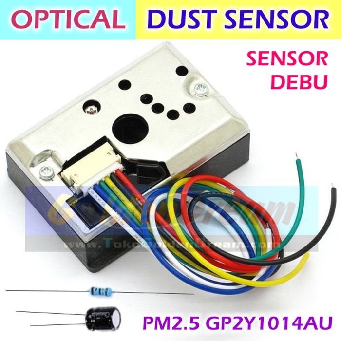 Jual Dust Sensor Debu Optical Pendeteksi Tingkat Debu Kebersihan ...
