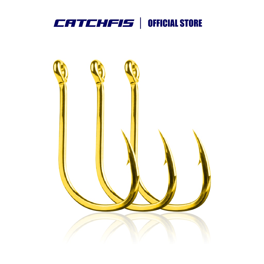 Jual Catchfis - Kail Pancing (KAIL TYPE KECIL) Gold 25 pcs High Carbon ...