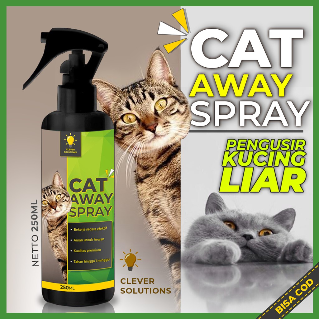 Jual Pengusir Kucing Cat Repellent Spray Anti Kucing Cairan Pengusir ...