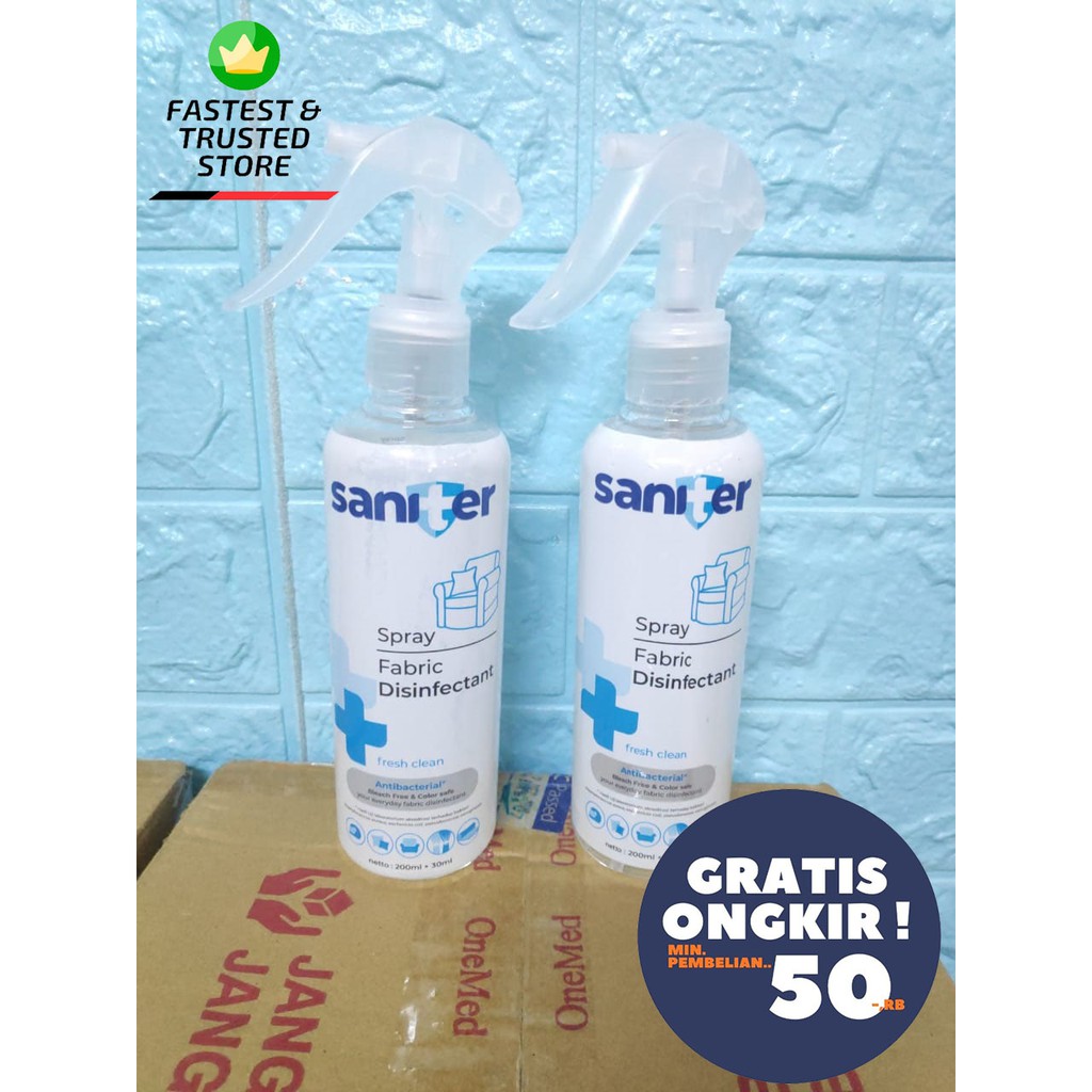 Jual Saniter Spray Fabric Disinfectant 230ml | Shopee Indonesia