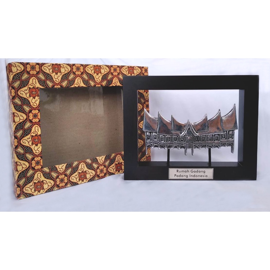 Jual Frame Rumah Gadang Padang / Minangkabau / Rumah Adat | Shopee ...