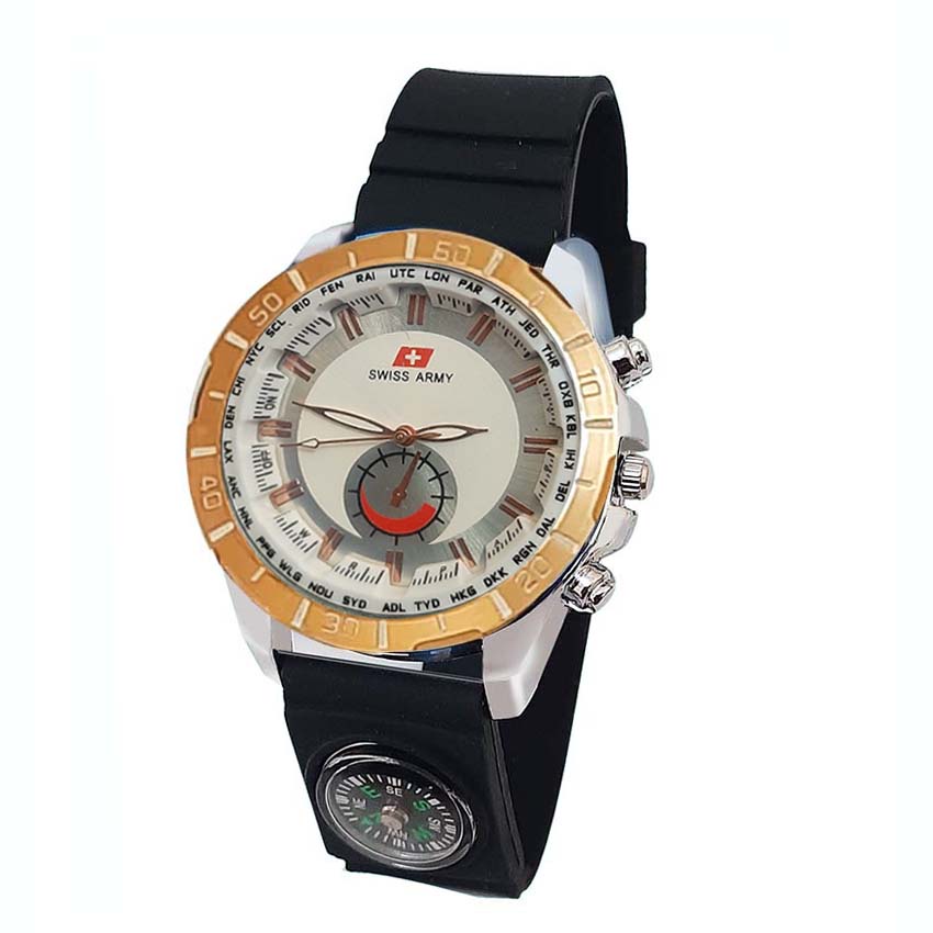 Jual (COG)Jam Tangan Kompas Analog Sport, Jam Tangan Pria Analog Kompas ...