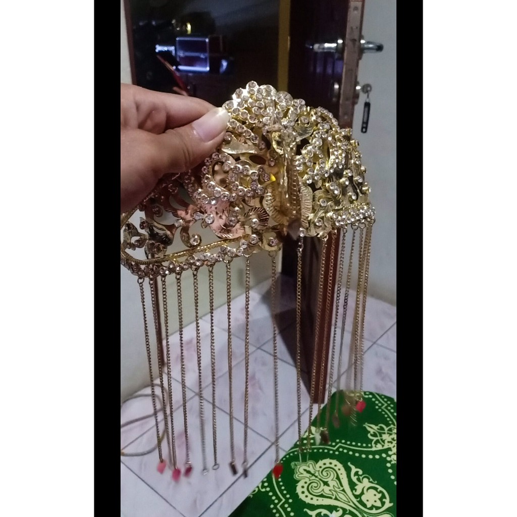 Jual Mahkota/Siger/Cadar Adat Betawi/Cadar Betawi/Siger Betawi/Mahkota ...