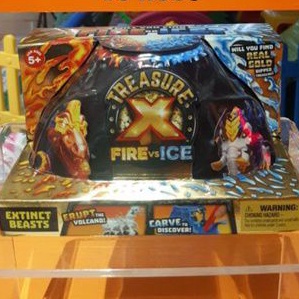 Jual Treasure X Fire vs Ice extinct beasts beast pack series 4 S4 ...